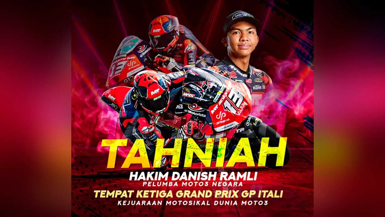 Ahmad Zahid ucap tahniah kepada Hakim Danish | Awani